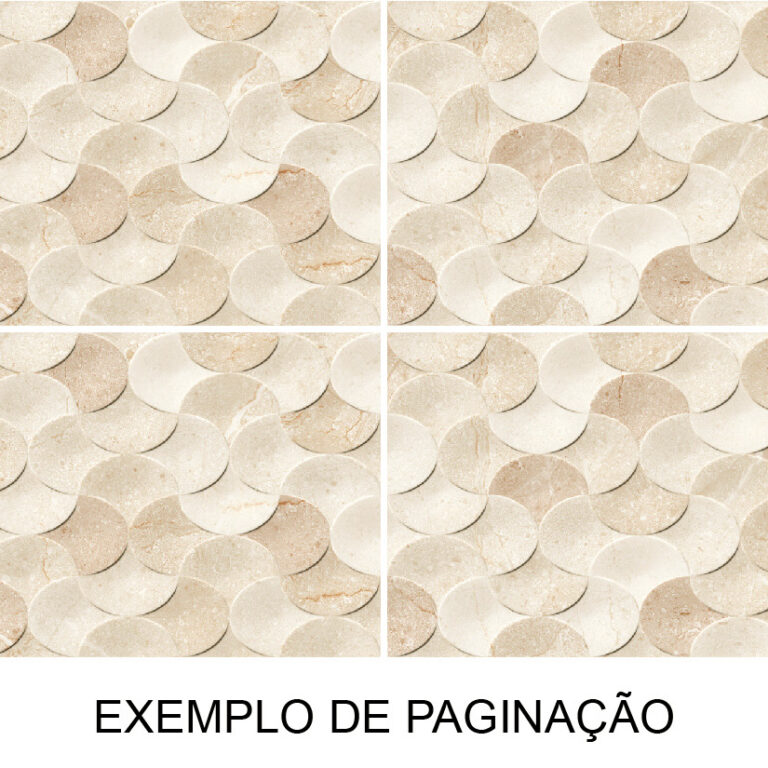 Lyrio Bege Deco – Lef Cerâmica